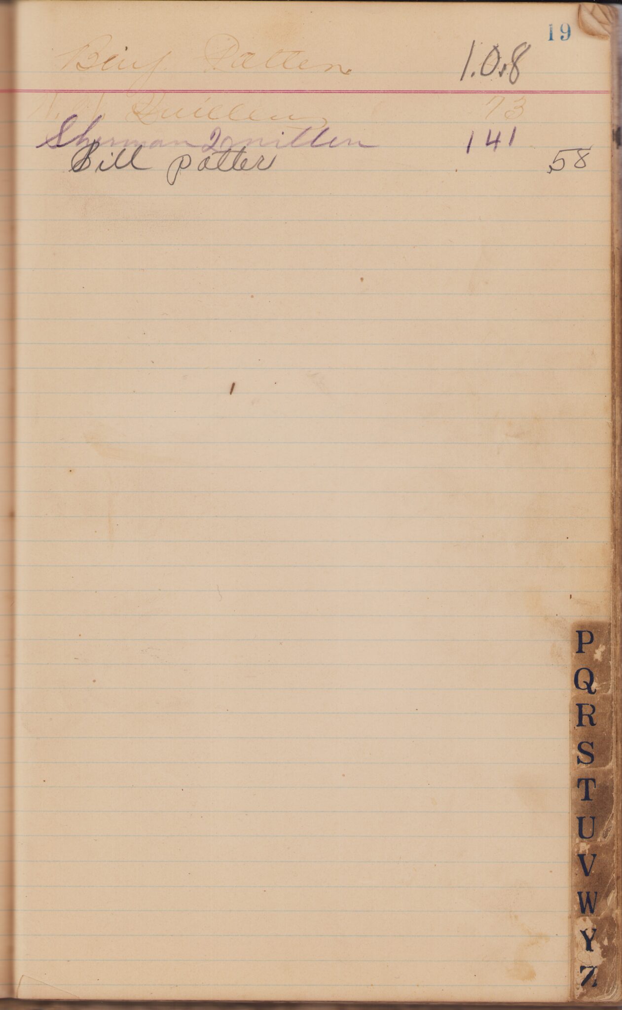 B.F. Johnson Store Ledger - Pike County Historical Society