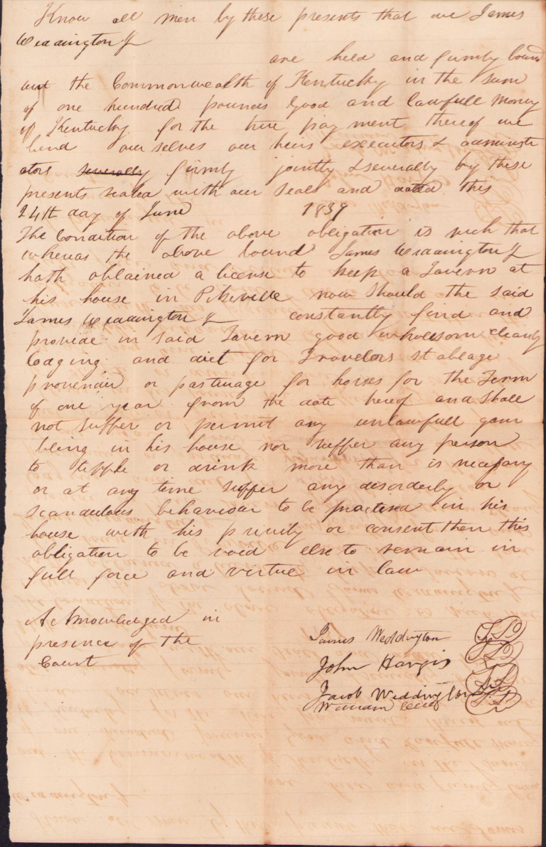 Tavern Keepers and Ferry Boats of Pike County - Pike County Historical ...