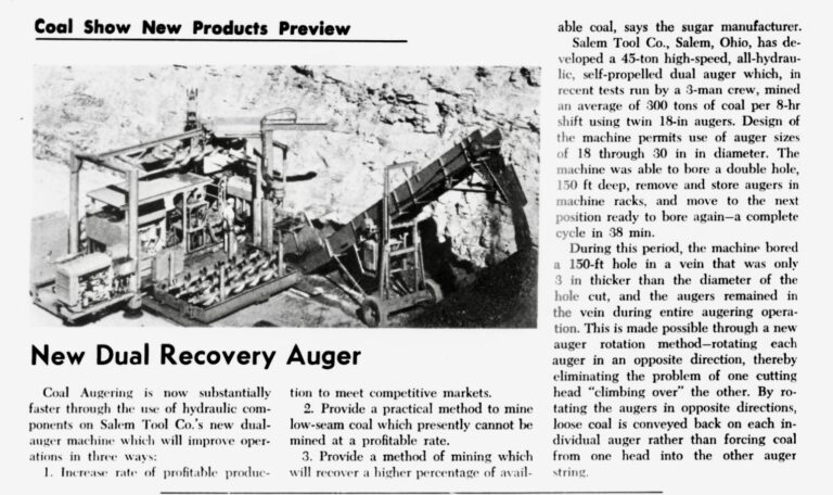 Auger Mining In Eastern Kentucky - Pike County Historical Society